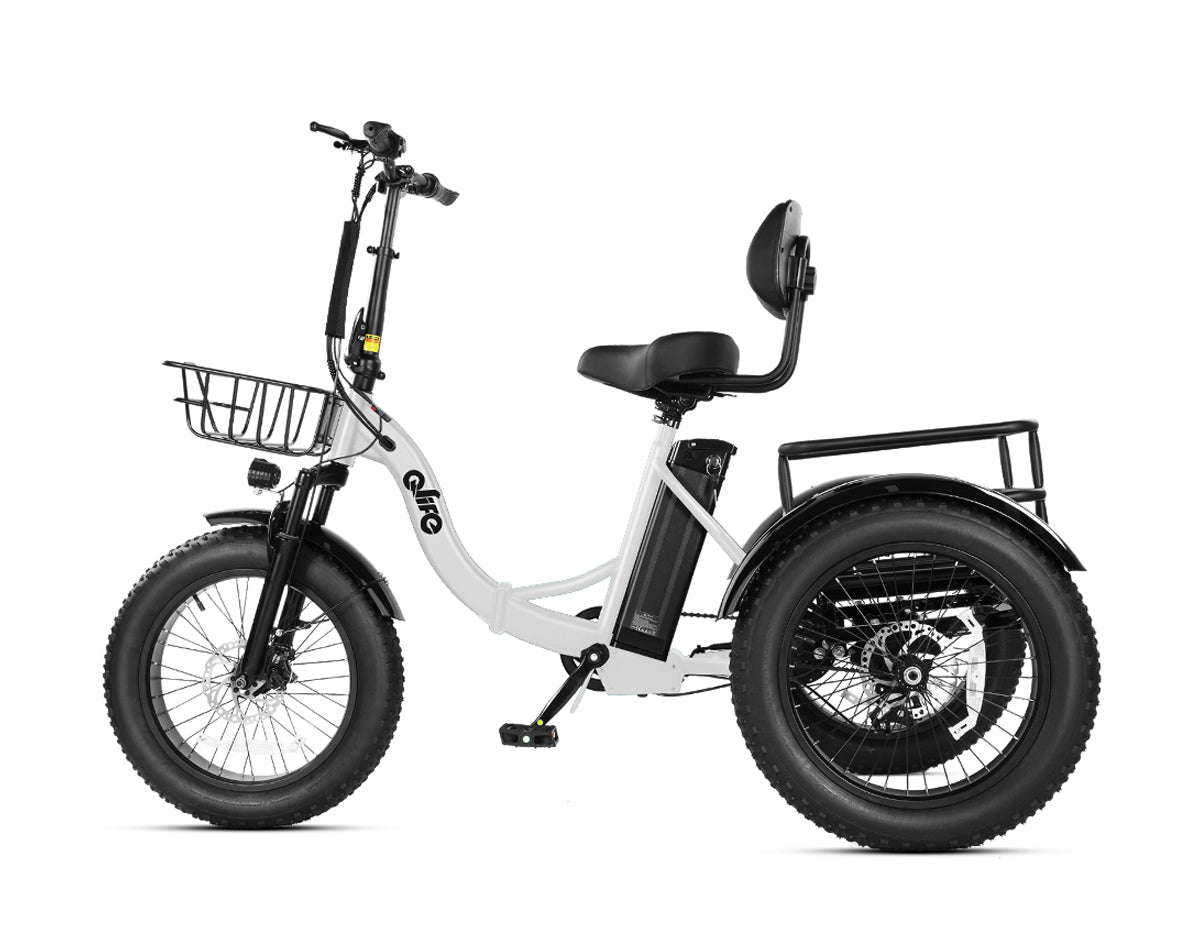 Triker Plus Folding 3 Wheels Electric Bike – Qlife Bike