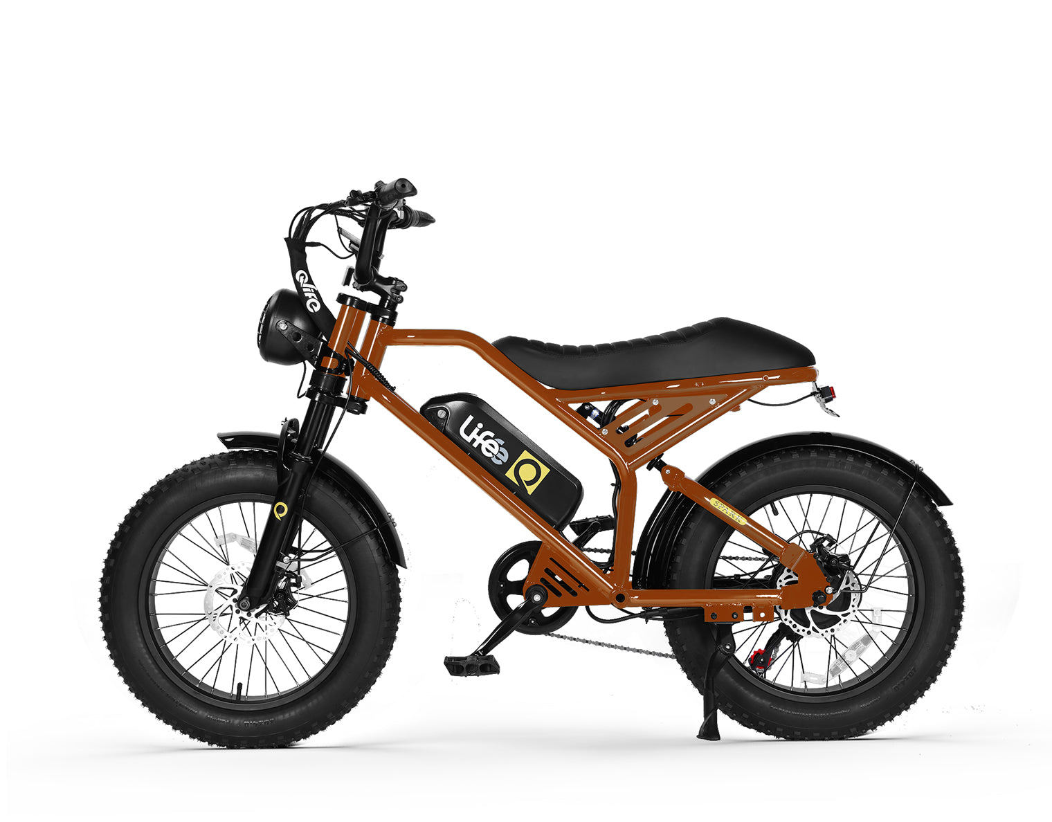 Spark 20x4.0" Moped-Style E-Bike - Qlife – Qlife Bike